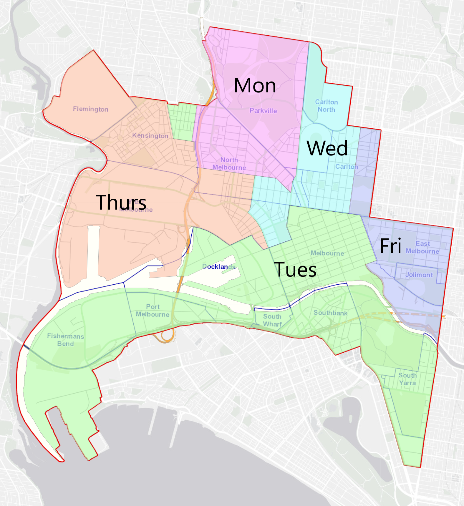 When Is Bin Day In My Area? - Vic Metro - MyConnect